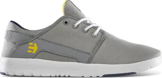 Etnies Herren Scout Skate Shoe, Grey/Navy/Yellow, 45.5 EU
