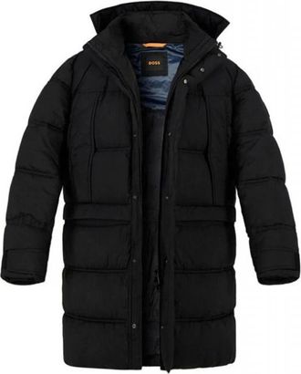 HUGO BOSS Homme, Manteaux, Noir, Taille: M Parka
