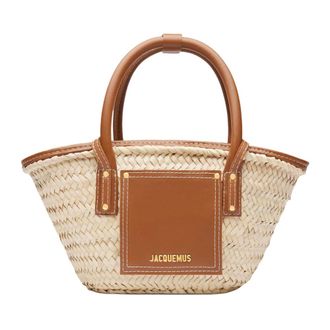 Jacquemus Femme, Sacs, Beige, Taille: ONE Size Le petit panier Soli