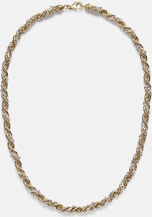Yvonne L&eacute;on Yvonne L&eacute;on Halskette Corde Torsade aus 18kt Gelb- und Wei&szlig;gold (750/1000)