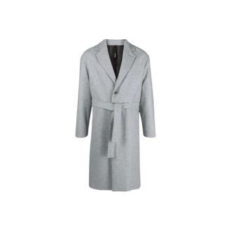 Hev&ograve; Homme, Manteaux, Gris, Taille: 2XL Manteau Ceintur&eacute;