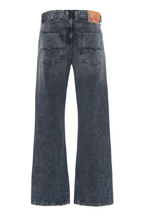 Diesel Mens Relaxed Jeans With Eagle Motif Denim Cotton Regular & Straight-Leg