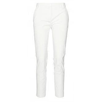 Pinko Cigarette-fit Technische Stoffhose - - Trousers - Damen - Wei&szlig; - S