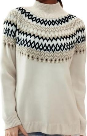 Generic Pull Femme Marin a Pas Chemin&eacute;e Crochet Classe Tshirt Tricot&eacute;e Bouteille 4 Citron Fonc&eacute; Sympa Color&eacute;e Nou&eacute;e Lavalliere Bol&eacute;ro Camouflage Molletonn&eacute;e M