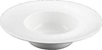 Wilmax England Wilmax WL-991187/A Porzellan Tiefe Teller, Weiss, 25.5cm Durchmesser, 600mL Kapazität