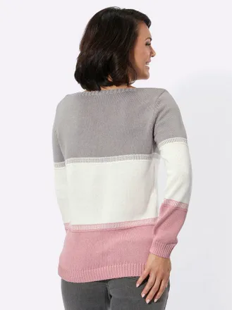 Witt Strickpullover Rundhals-Pullover Langarm Jersey