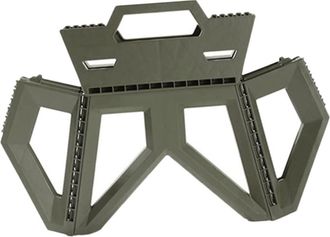 Milisten Klappbarer Campinghocker Aus Kunststoff Zusammenklappbarer Hocker Für Angeln Tragbarer Sitzhocker Für Erwachsene Faltbarer Plastikhocker Für Outdoor-a