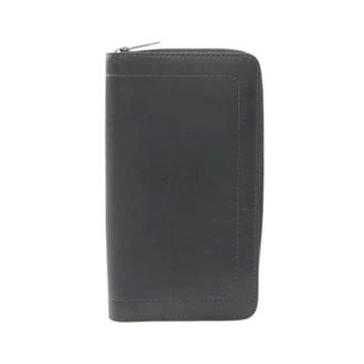 Louis Vuitton Portefeuille long zipp&eacute; organisateur Utaha en cuir Louis Vuitton doccasion - Homme - Pre-owned - Noir - Taille: ONE Size