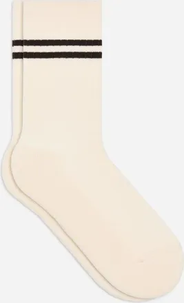 Arket Sportliche Socken -Wei&szlig;
