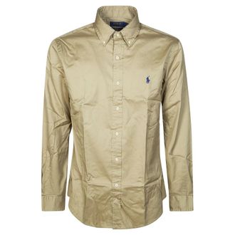 Polo Ralph Lauren Camicia Twill - - Shirts - Herren - Beige - S
