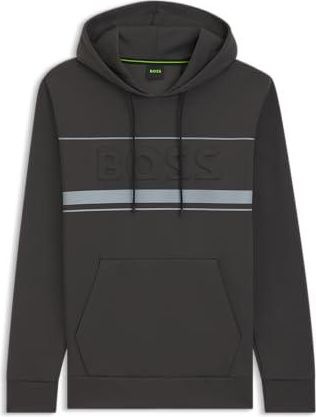 BOSS Boss Sweat Soody Zone pour Homme, 027 Gris fonc&eacute;, 4XL