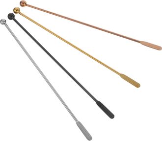 Amosfun 4 St&uuml;ck Wiederverwendbare Kaffee -r&uuml;hrer Wiederverwendbare R&uuml;hrst&ouml;cke St&auml;bchen Umr&uuml;hren Safttr&uuml;hrer Wiederverwendbar