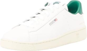 K-Swiss Chaussures en Cuir Slammklub CC Blanc, Vert