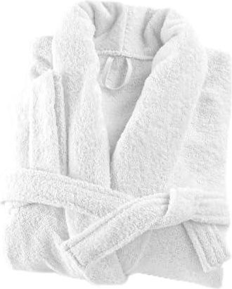 LINANDELLE Peignoir coton éponge col chale éponge PREMIUM