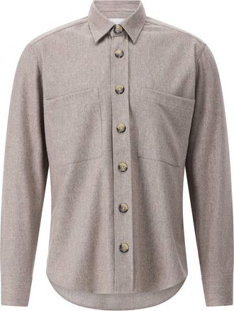 Pantaloni Torino Overshirt aus Wolle & Kaschmir