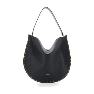 Isabel Marant Schwarze Hobo Tasche Soft-GB - - Bags - Damen - Schwarzk - ONE SIZE