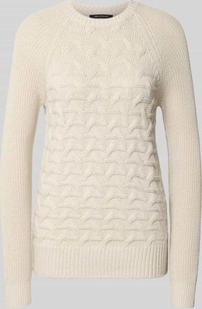 A|X Armani Exchange Pullover aus Schurwoll-Mix in Strick-Optik