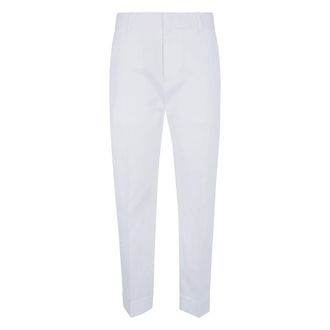Dsquared2 Femme, Pantalons, Blanc, Taille: 36 FR Slim Man Pant