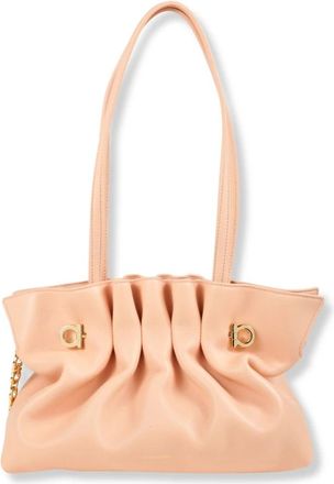 Ferragamo Femme, Sacs, Beige, Taille: ONE Size Soft-Bag (S)