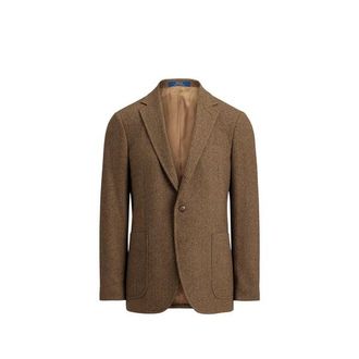 Polo Ralph Lauren Blazer droit en laine m&eacute;lang&eacute;e