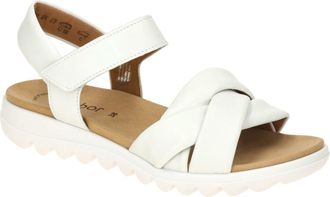 Gabor Sandale Gabor Fashion Sandale wei&szlig; gekreuzt 84.812.21
