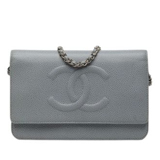 Chanel Sac bandouli&egrave;re Vintage Pre-owned - Femme - Pre-owned - Gris - Taille: ONE Size