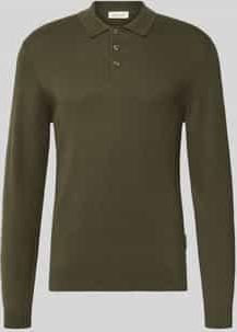 Casual Friday Regular Fit Strickpullover aus Baumwoll-Mix mit Kaschmir-Anteil