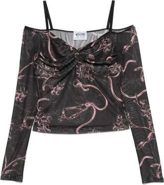 Moschino Femme, Blouses et Chemises, Noir, Taille: 38 FR Maglia