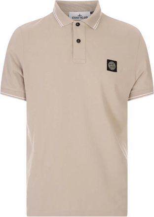 Stone Island Homme, Tops, Gris, Taille: S 2200010 Polo Piqu&eacute; Stretch