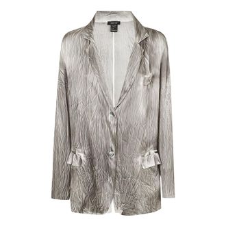 Avant Toi Femme, Vestes, Brun, Taille: 40 FR Giacca in seta stretch