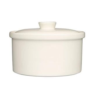 iittala Teema Topf mit Deckel, 2,3 L - Wei&szlig;, Vitroporzellan, Backofen-, Gefrier-, Sp&uuml;lmaschinen- & Mikrowellengeeignet