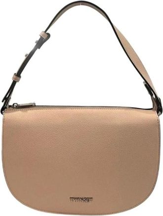 Twinset Femme, Sacs, Rose, Taille: ONE Size Sac bandouli&egrave;re incurv&eacute;