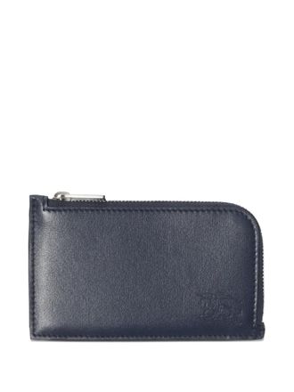 Burberry Kartenetui mit Rei&szlig;verschluss - Blau