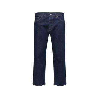 Selected Jean large en coton biologique