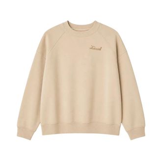 Twinset Sweatshirt mit Logo-Detail - - Sweatshirts & Hoodies - Damen - Beige - M