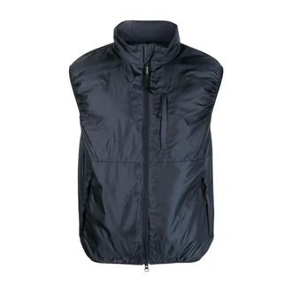 Aspesi Homme, Vestes, Bleu, Taille: 2XL Jil Nylon Taffeta Padded Vest