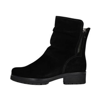 Gabor Schwarze Wildleder-Stiefeletten - - Shoes - Damen - Schwarzk - 37 1/2 EU