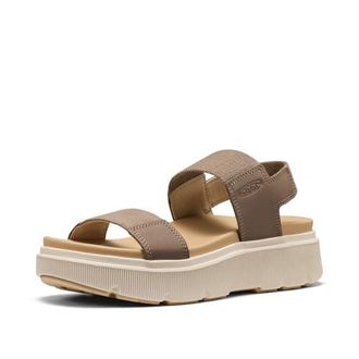 Keen Elle Mila Sandales l&eacute;g&egrave;res confortables et faciles &agrave; enfiler pour femme, Brindille, 39.5 EU