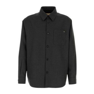 Valentino Garavani Homme, Vestes, Gris, Taille: XL Light Vestes