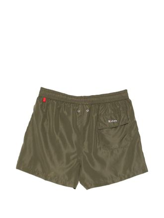 Kiton Mens Drawstring Pocket Swim Shorts Ss26 M