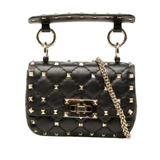 Valentino Pre-owned Rockstud Spike Satchel - - Pre-owned - Damen - Schwarzk - ONE SIZE