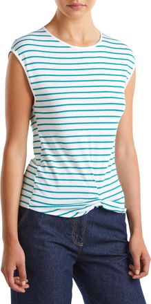 Benetton Damen 3nrad107j T-Shirt, Weiß, X-Small