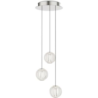 Ideal Lux Ideal Lux - diamond Plafonnier suspendu &agrave; led transparent 3000K