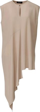 Fabiana Filippi Femme, Tops, Beige, Taille: 40 FR Top sans manches