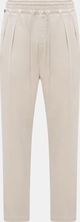 04651/ Herren - Jogpants Chino Jogger beige