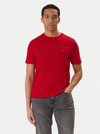 Tommy Hilfiger T-Shirt Ess Seasonal MW0MW39995 Rot Regular Fit