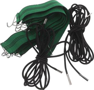 BESTONZON 9Er Pack Elastische Gurte F&uuml;r Liegest&uuml;hle Klappst&uuml;hle Loungesessel Terrassenst&uuml;hle Esszimmerst&uuml;hle Sitzst&uuml;tzen Reparaturgurte Gr&uuml;n