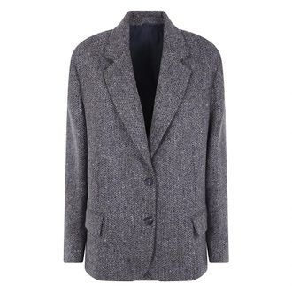 Brunello Cucinelli Blazers - - Jackets - Damen - Grau - L