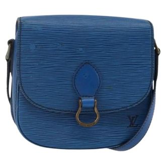 Louis Vuitton Pre-owned Cuir sacs-louis-vuitton - Femme - Pre-owned - Bleu - Taille: ONE Size