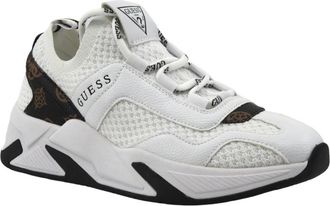 Guess Femme, Chaussures, Blanc, Taille: 39 EU Geniver 2 Baskets